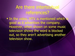 Bruno Mars music video analysis | PPT