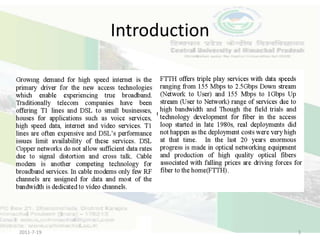FTTH | PPT