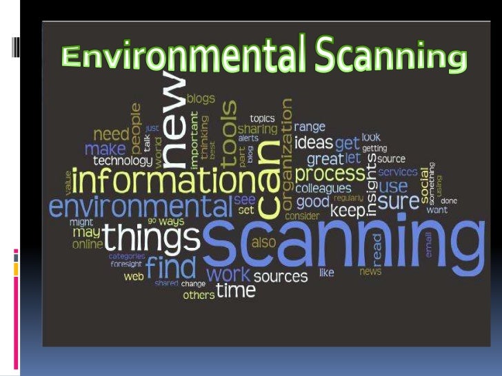 Environmental Scanning environmental-scanning
