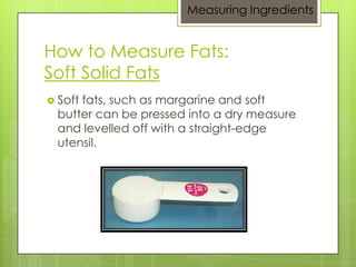 Measuring Ingredients | PPTX