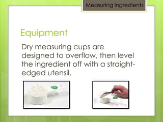 Measuring Ingredients | PPTX