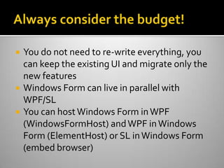 NET Event - Migrating WinForm | PPTX
