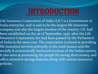 lic of india | PPTX