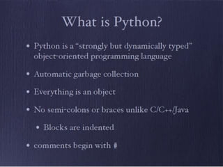 python and perl | PPT