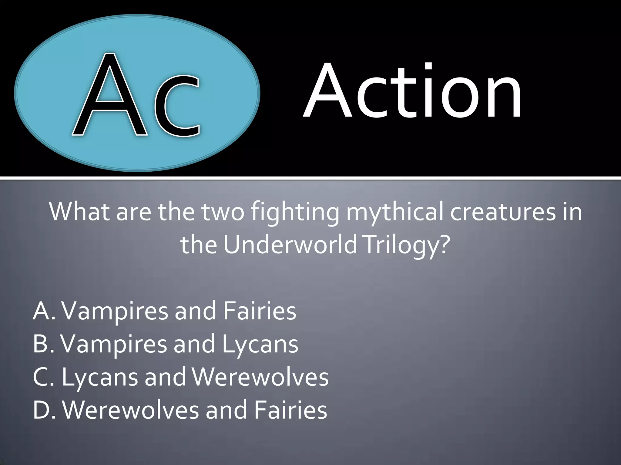 Life Size Movie Trivia - Action | PPT