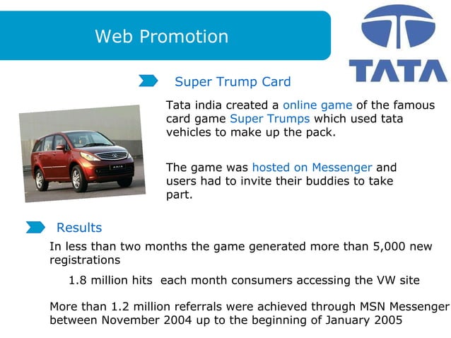 tata motor promotion ideas | PPT