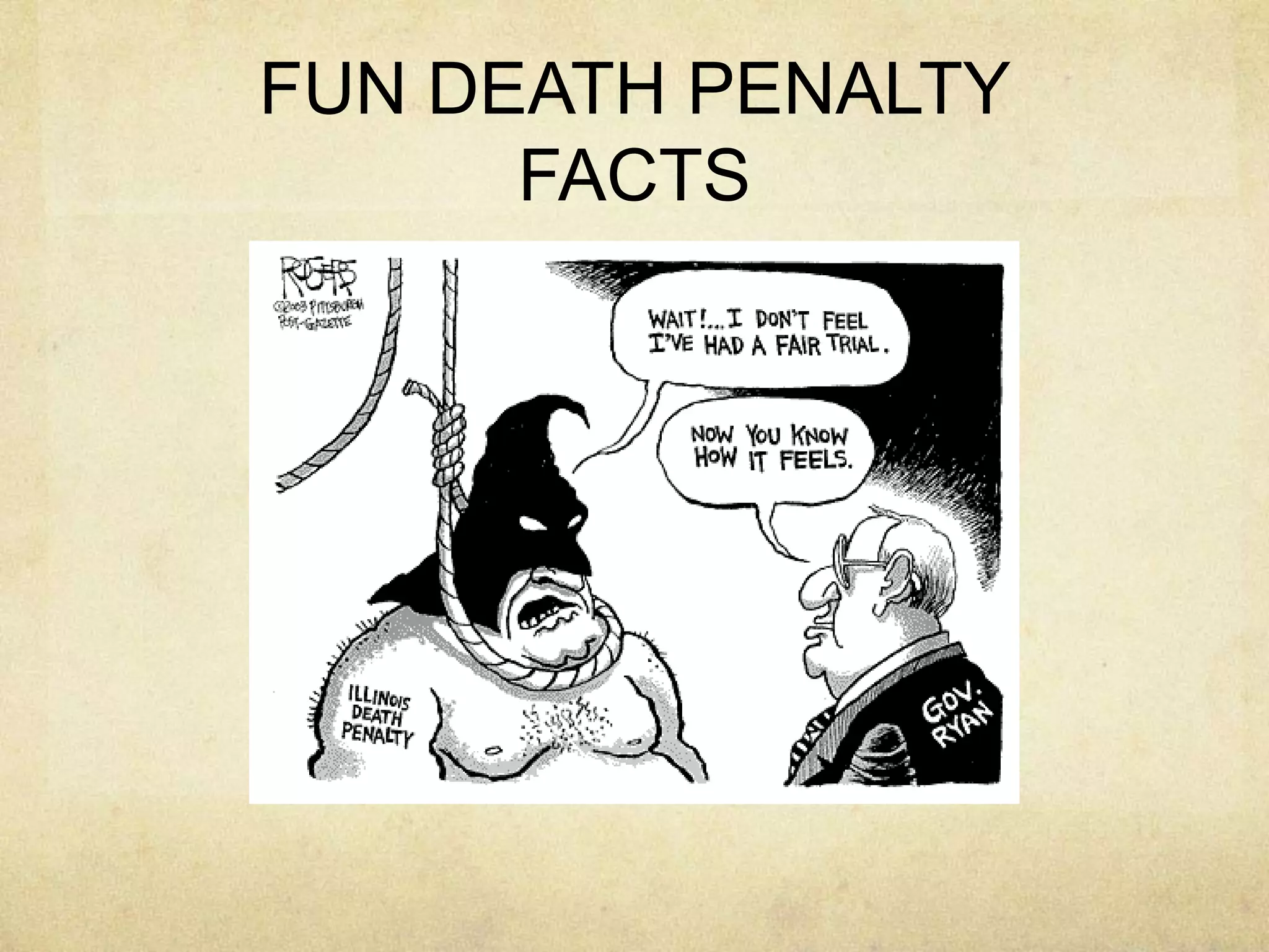 Death Row presentation. | PPTX