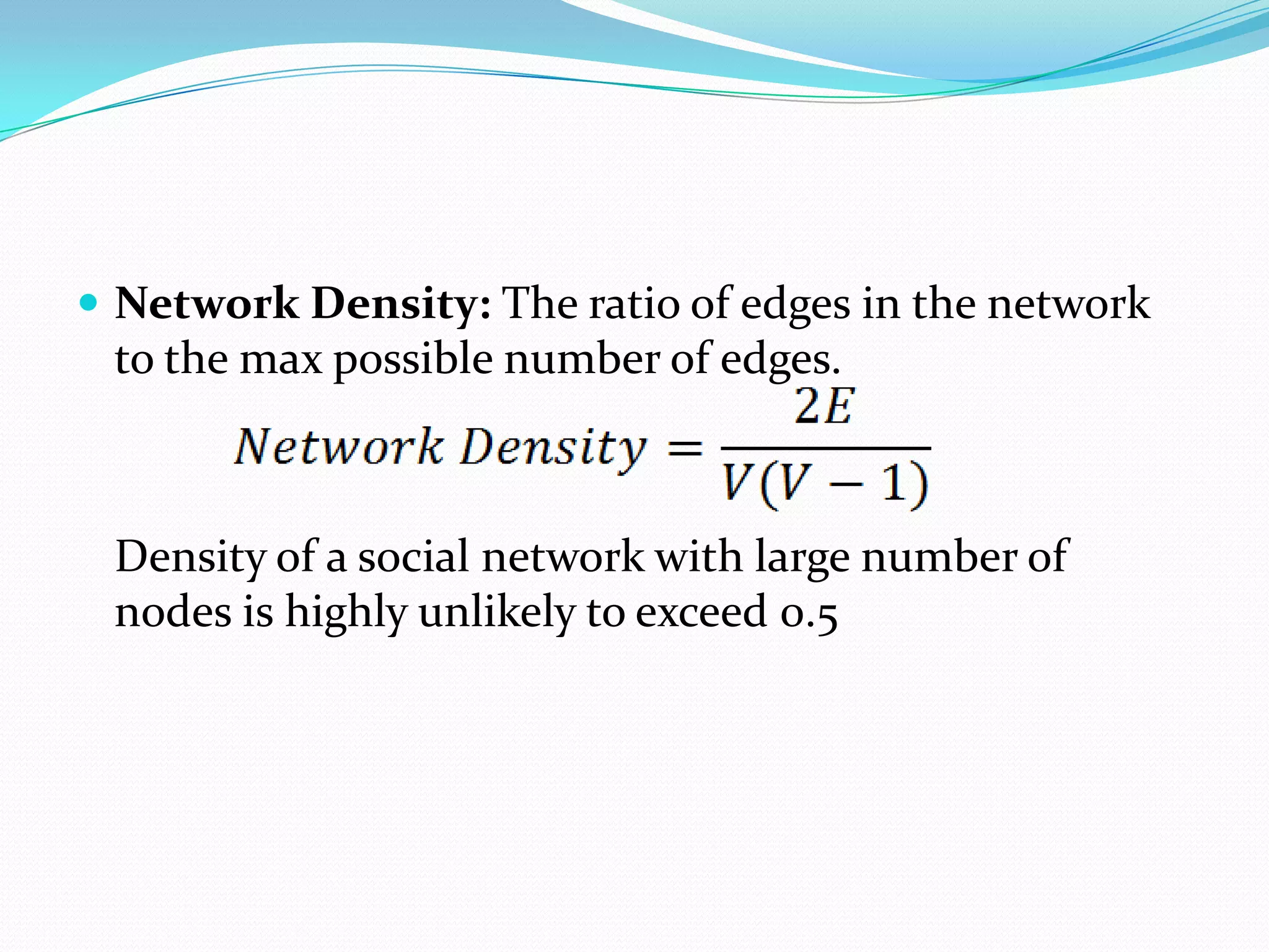Complex Network Analysis | PPTX