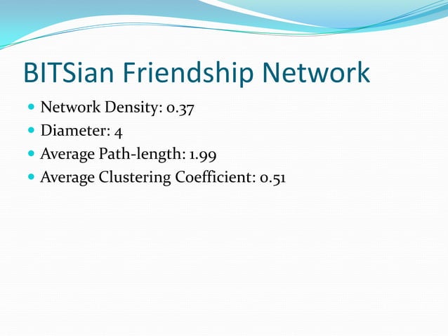 Complex Network Analysis | PPTX