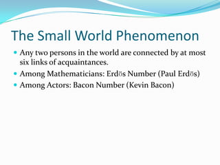 Complex Network Analysis | PPTX