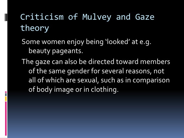 Mulvey The Gaze Theory mulvey-the-gaze-theory