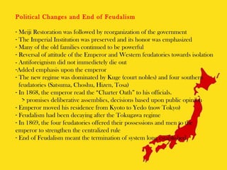 Meiji Restoration | PPT