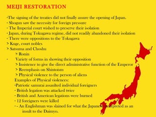 Meiji Restoration | PPT