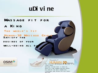 OSIM India Corporate Presentation | PPT