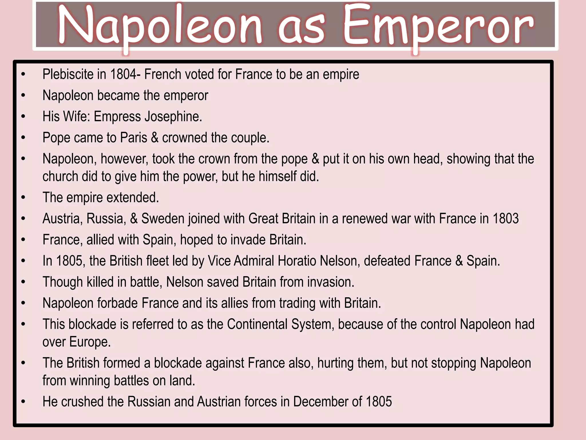 The Napoleonic Era | PPT
