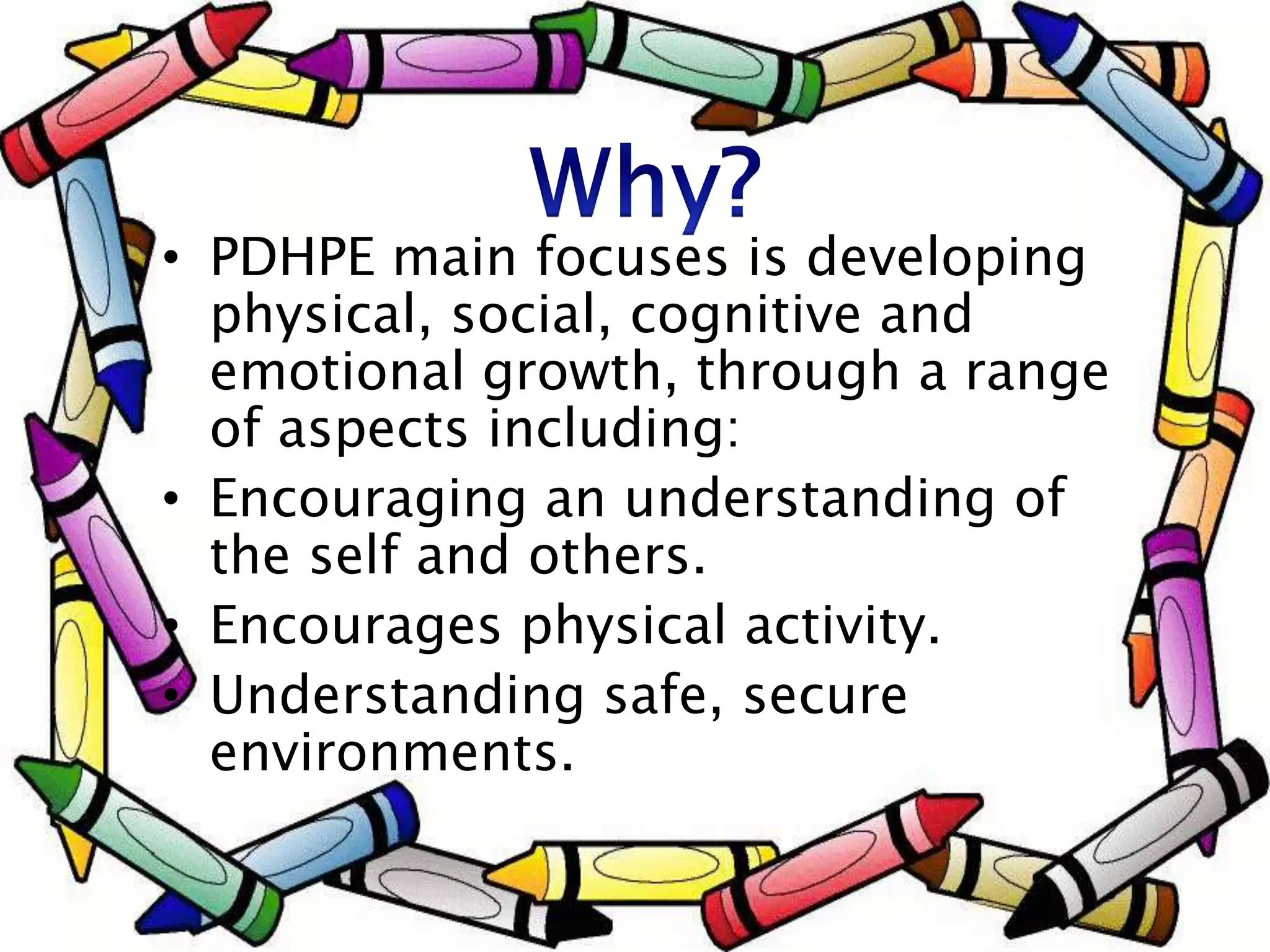 why pdhpe is important in primary schools | PPTX | Fitness and Exercise | Healthy Living