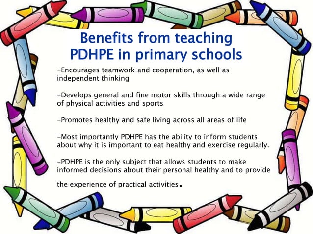 why pdhpe is important in primary schools | PPTX | Fitness and Exercise | Healthy Living