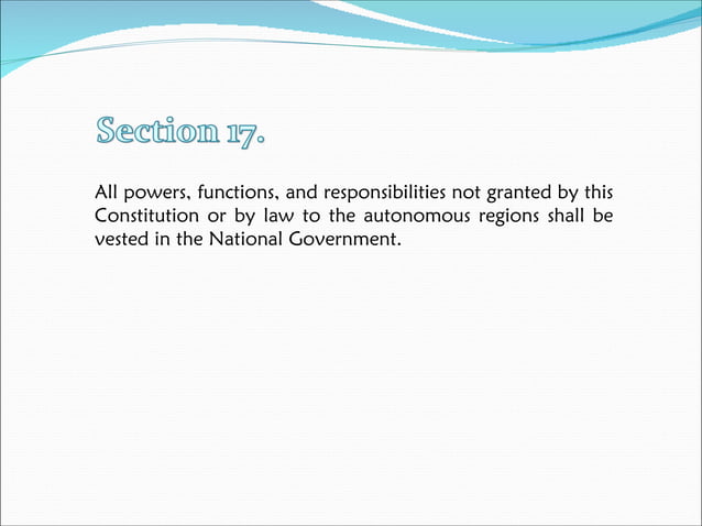 Article10 Autonomous Regions | PPT | Political Issues & policy | Politics