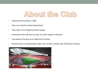 Arsenal FC | PPT