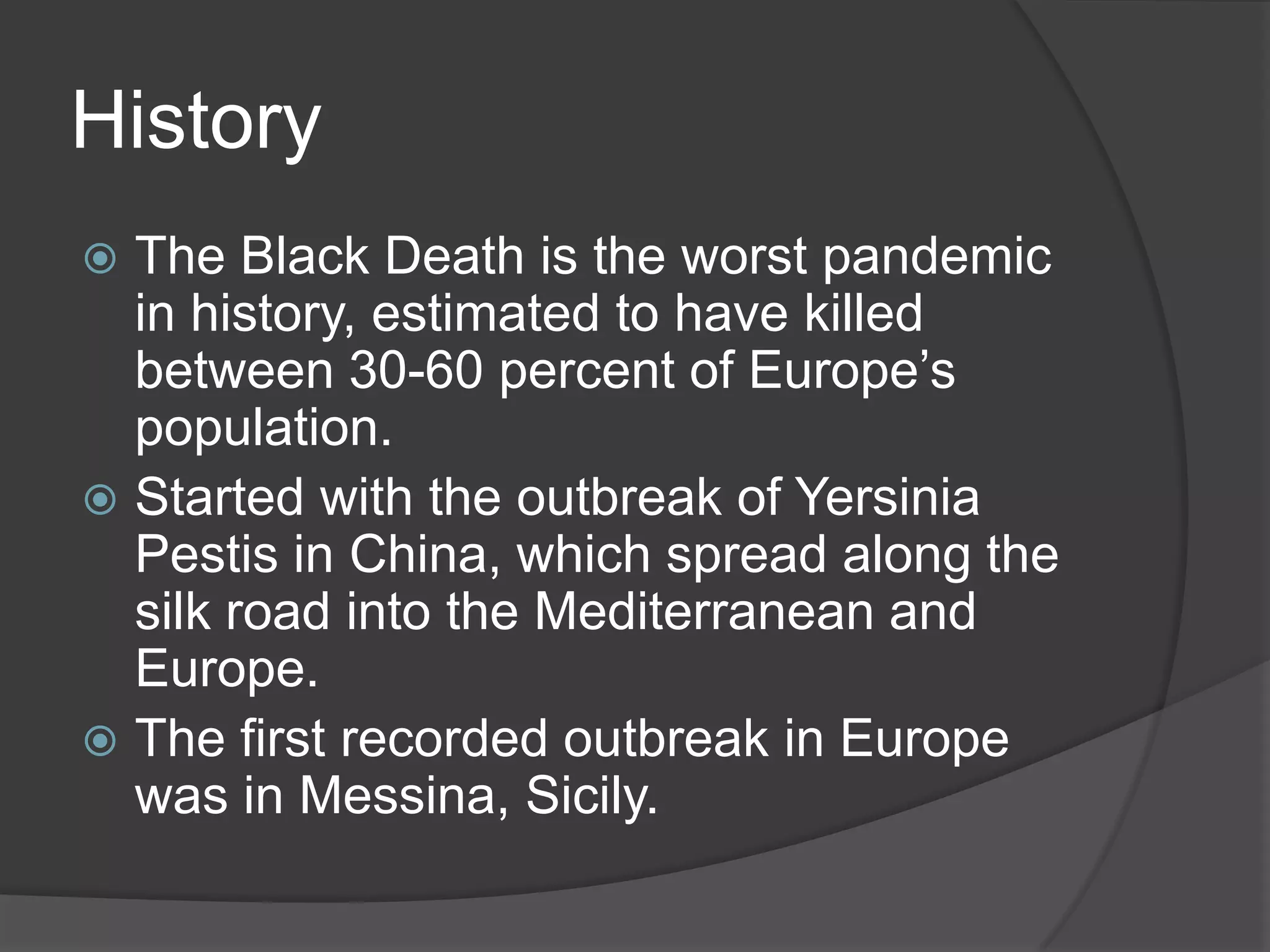 The Black Plague | PPTX | Infectious Diseases | Diseases and Conditions