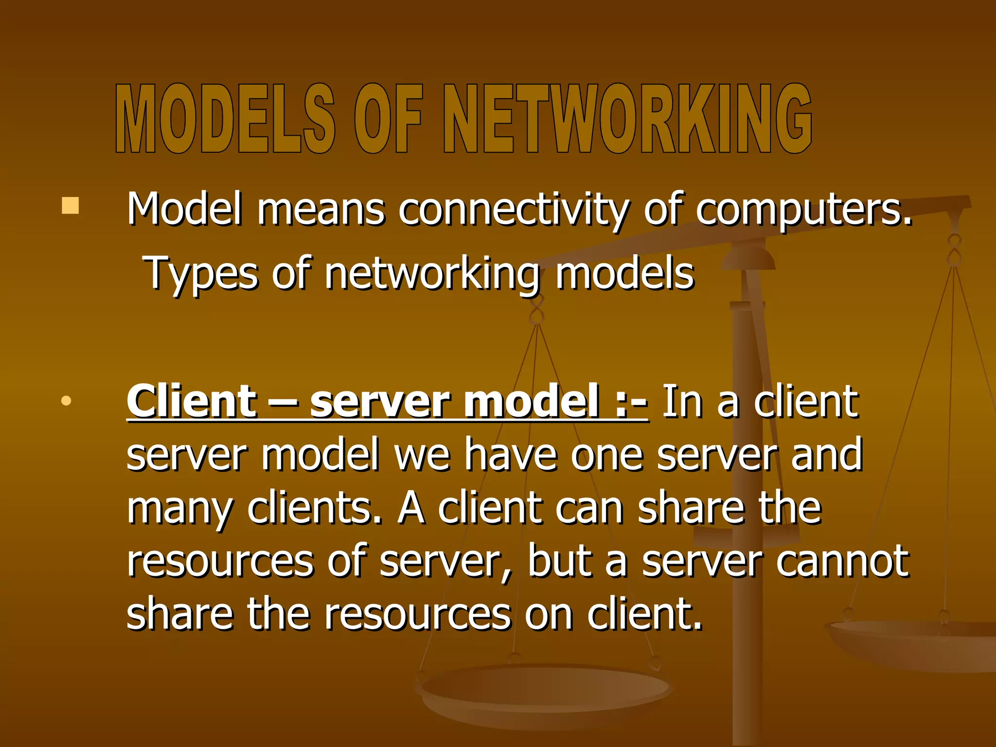 networking | PPT | Computer Networking | Computing