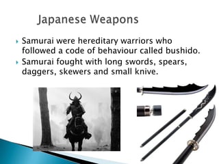 development of weapons | PPTX