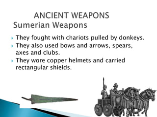 development of weapons | PPTX
