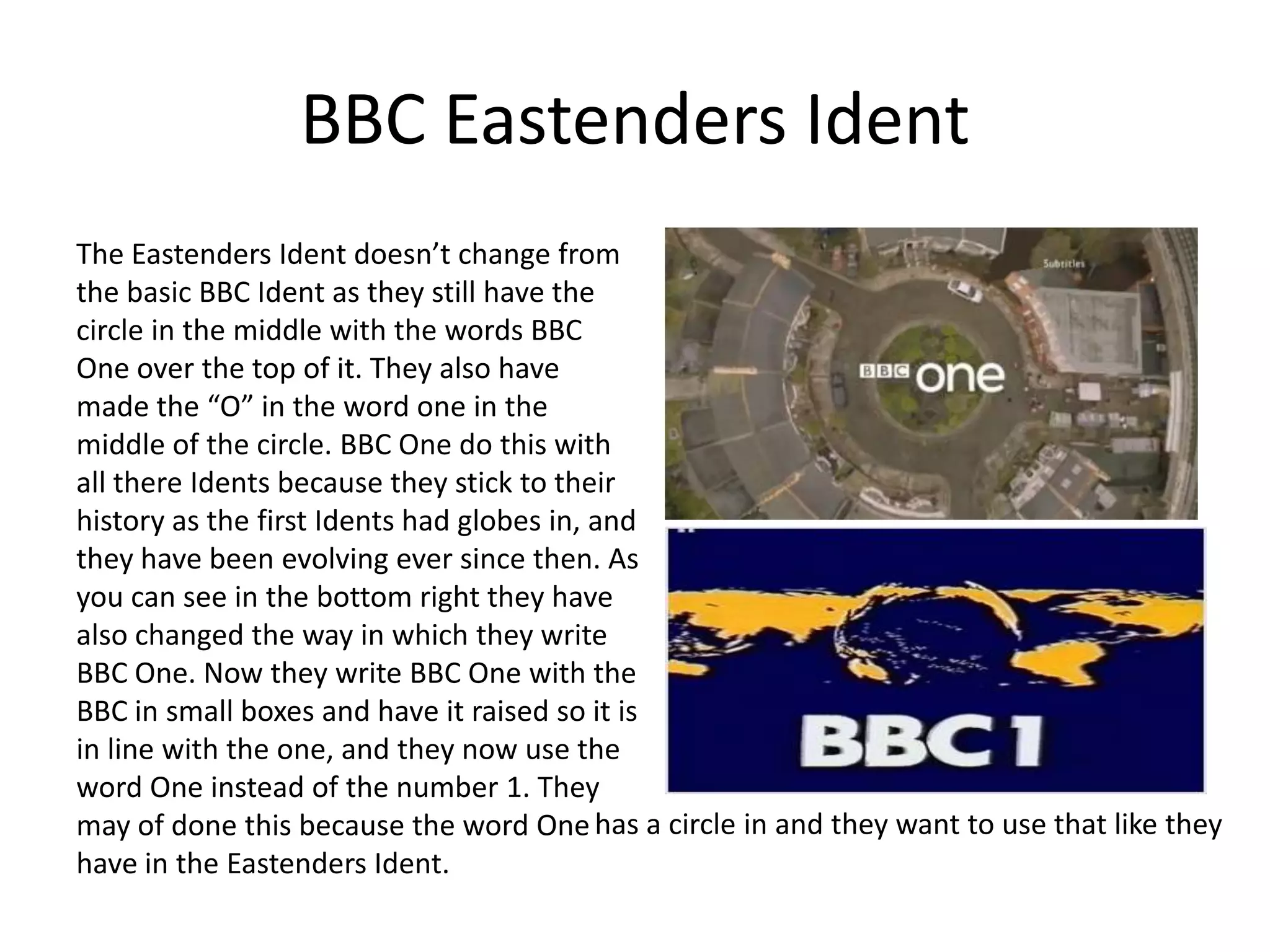 BBC One Idents | PPTX