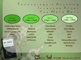 Globalizacija in y generacija | PPT