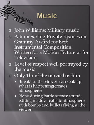 Saving Private Ryan Analysis | PPTX