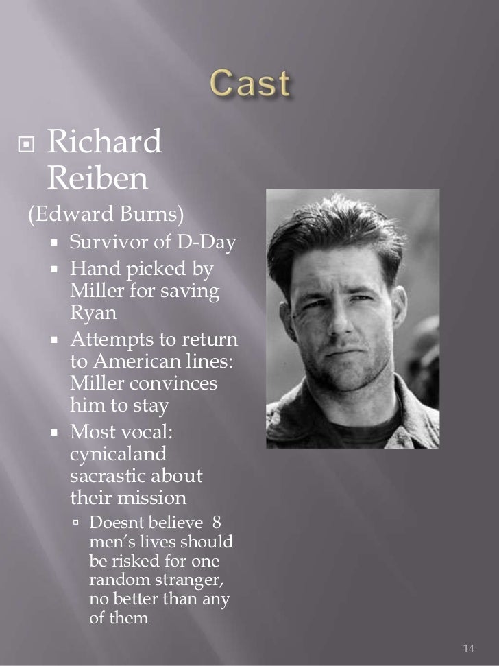Saving Private Ryan Analysis Saving Private Ryan Analysis