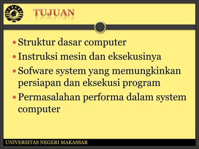 STRUKTUR DASAR KOMPUTER | PPTX