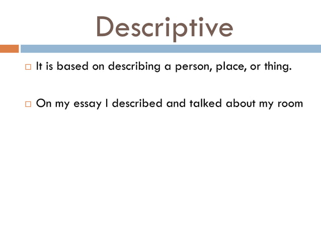 Types of essays | PPT