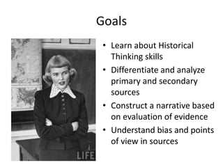 Historical Thinking Skills in the 21st Century | PPTX
