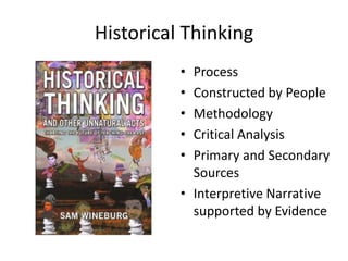 Historical Thinking Skills in the 21st Century | PPTX