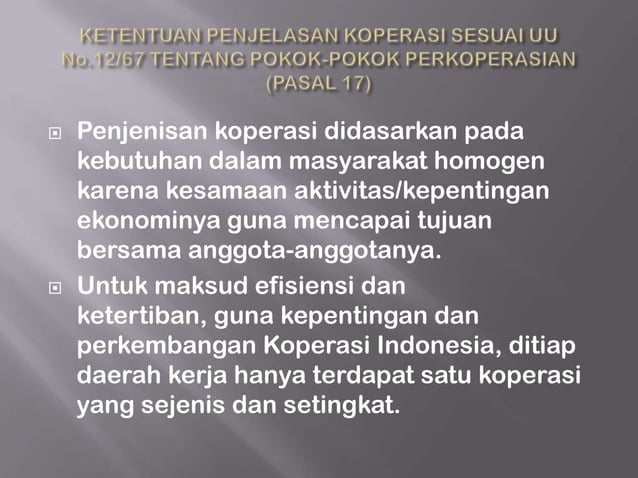 BAB 7 JENIS DAN BENTUK KOPERASI | PPTX