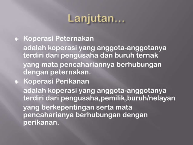 BAB 7 JENIS DAN BENTUK KOPERASI | PPTX