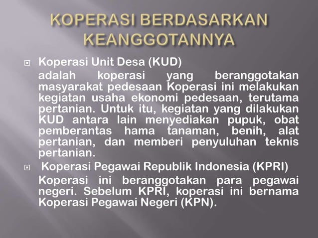 BAB 7 JENIS DAN BENTUK KOPERASI | PPTX
