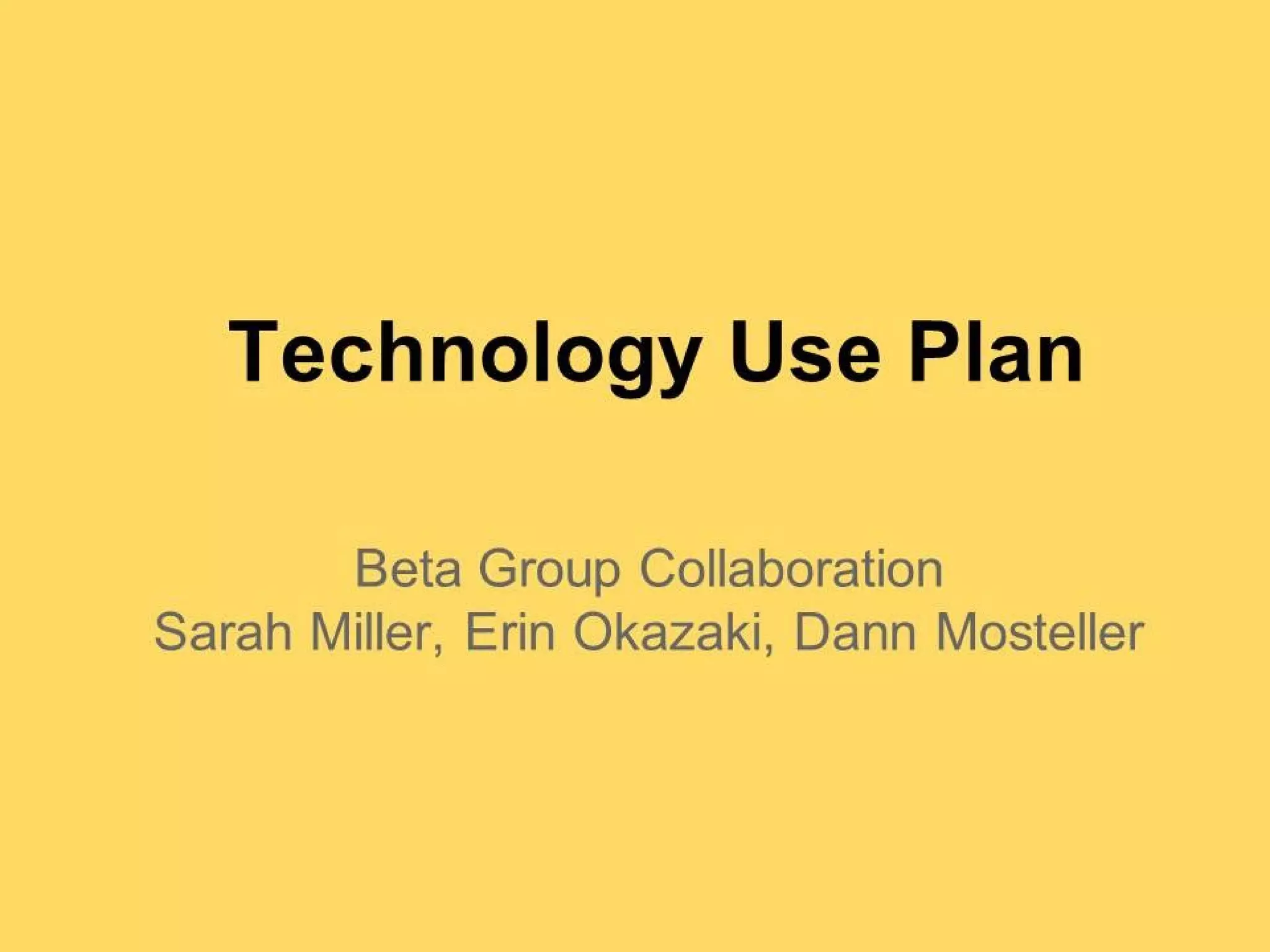 TUP Presentation - Final | PPT