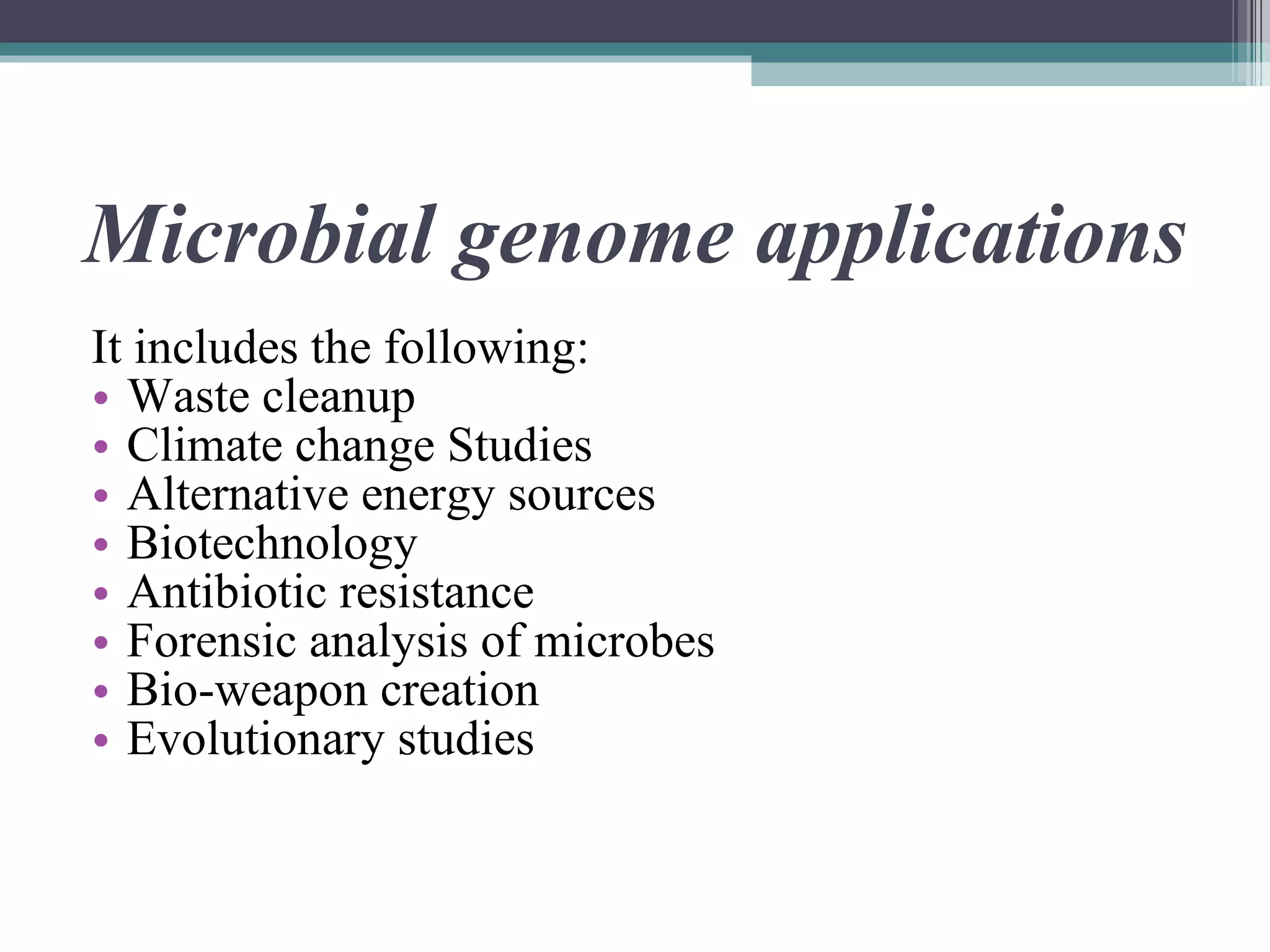 Application of Bioinformatics in different fields of sciences | PPT