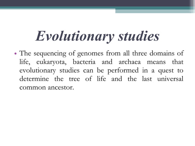 Application Of Bioinformatics In Different Fields Of Sciences