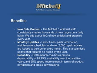 Mitchell1 OnDemand5 | PPTX | Business | Business and Finance