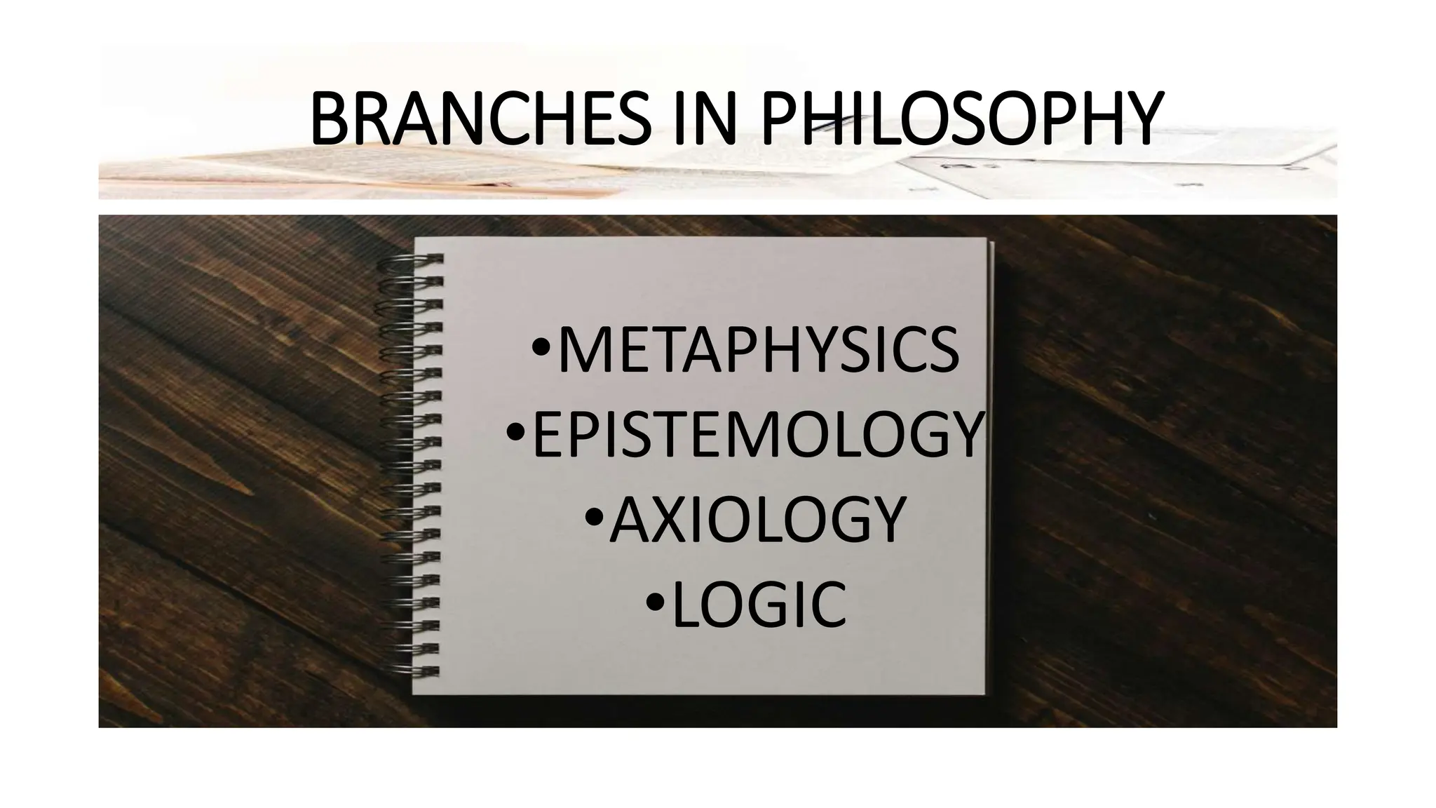 Introduction to Philosophy and its Branches | PPTX