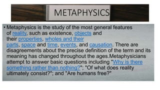 Introduction to Philosophy and its Branches | PPTX