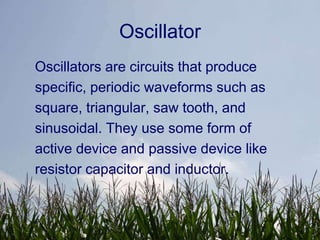 oscillator presentation ucet | PPT