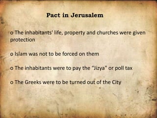 Hazrat Umar Bin Khattab's(RA) Administration | PPTX