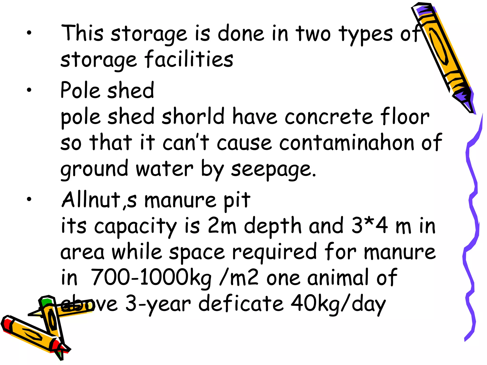 LIVESTOCK WASTE DISPOSAL AND MANAGEMENT | PPT