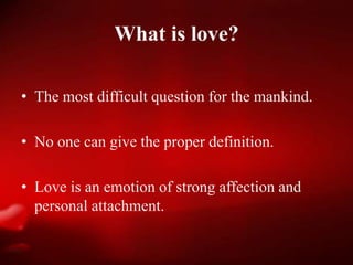 LOVE | PPTX