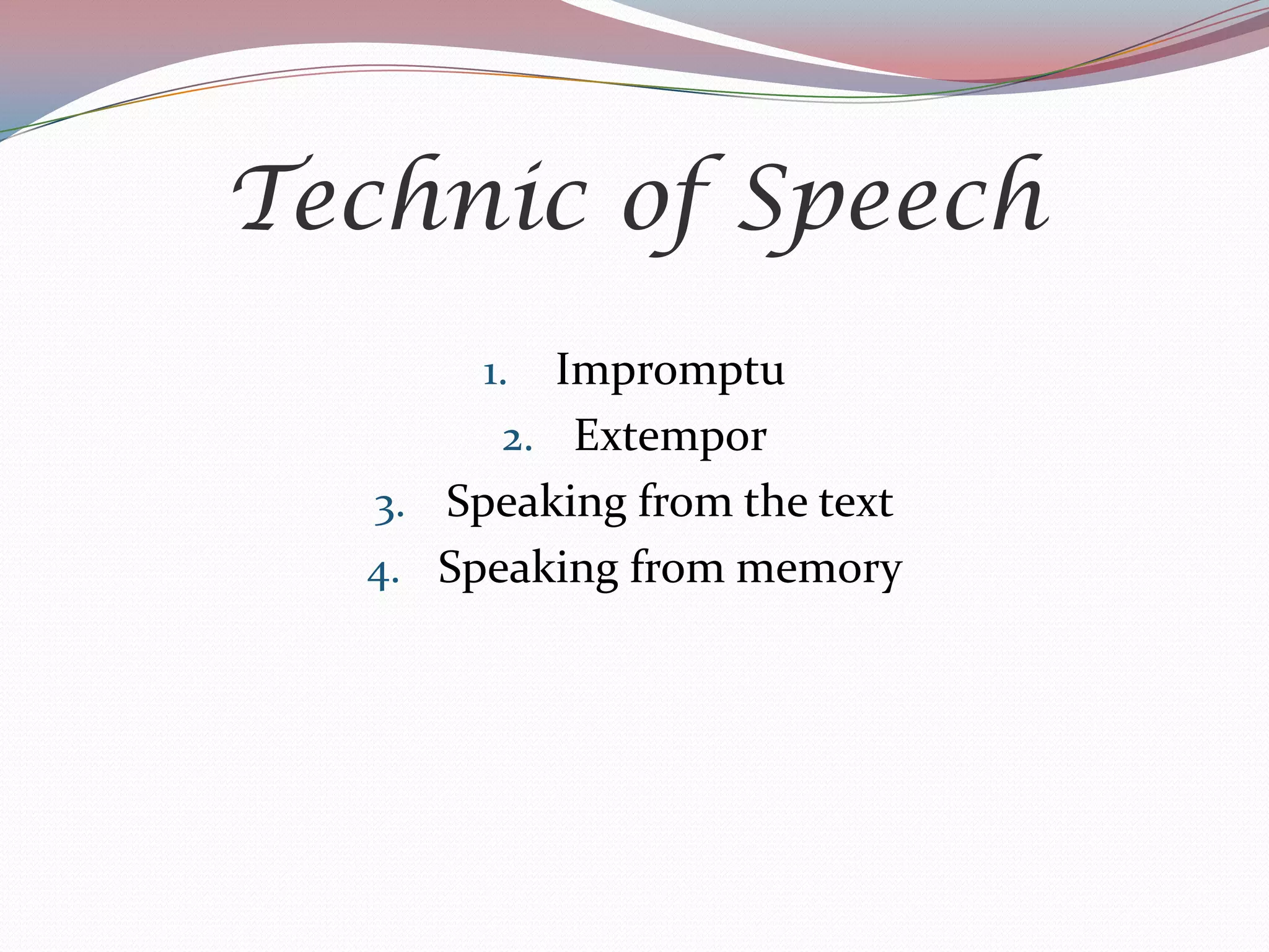 Speech Structure | PPTX