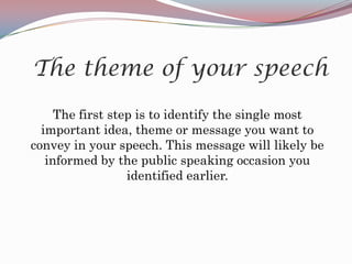 Speech Structure | PPTX